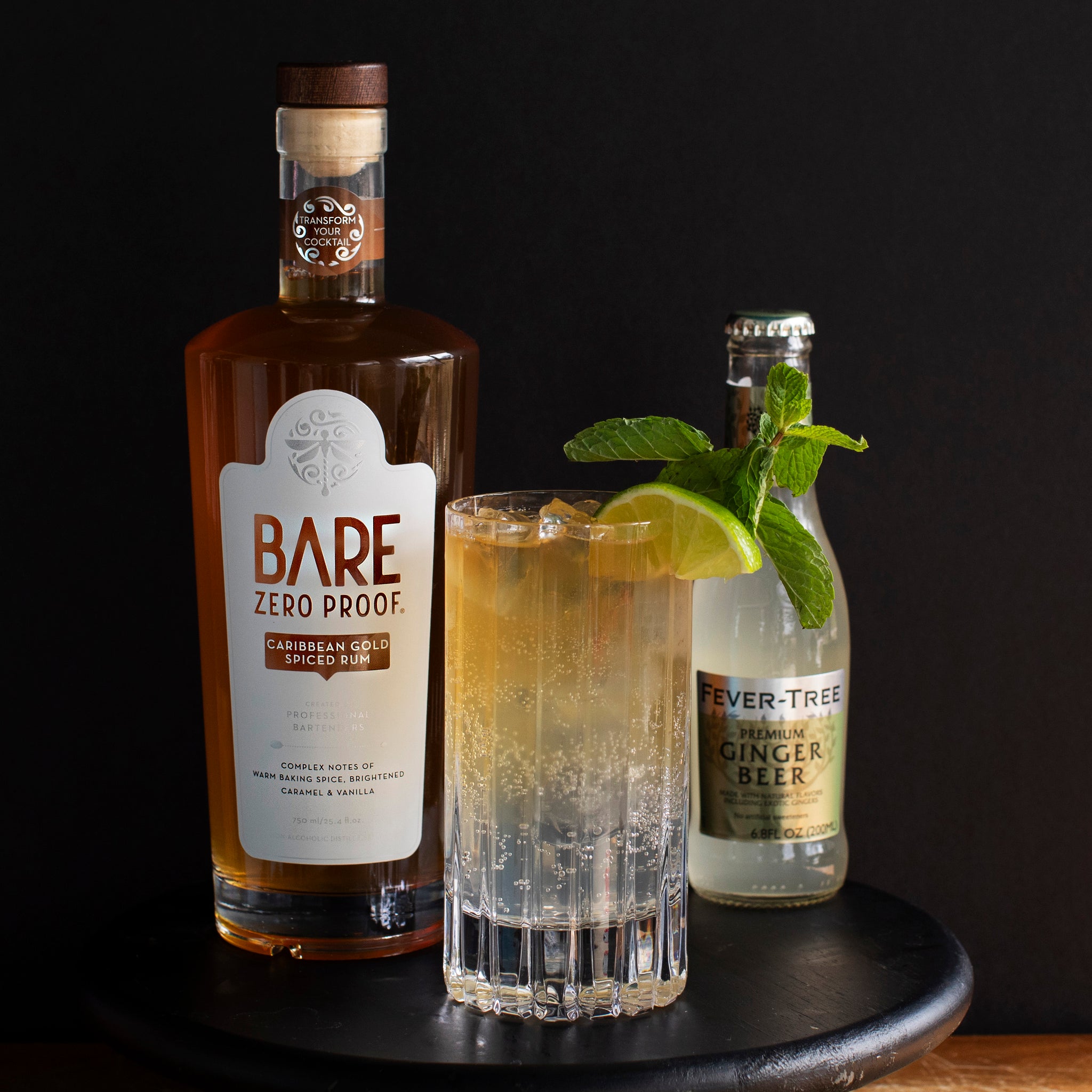 Caribbean Gold Spiced Rum – BARE Zero Proof® Spirits