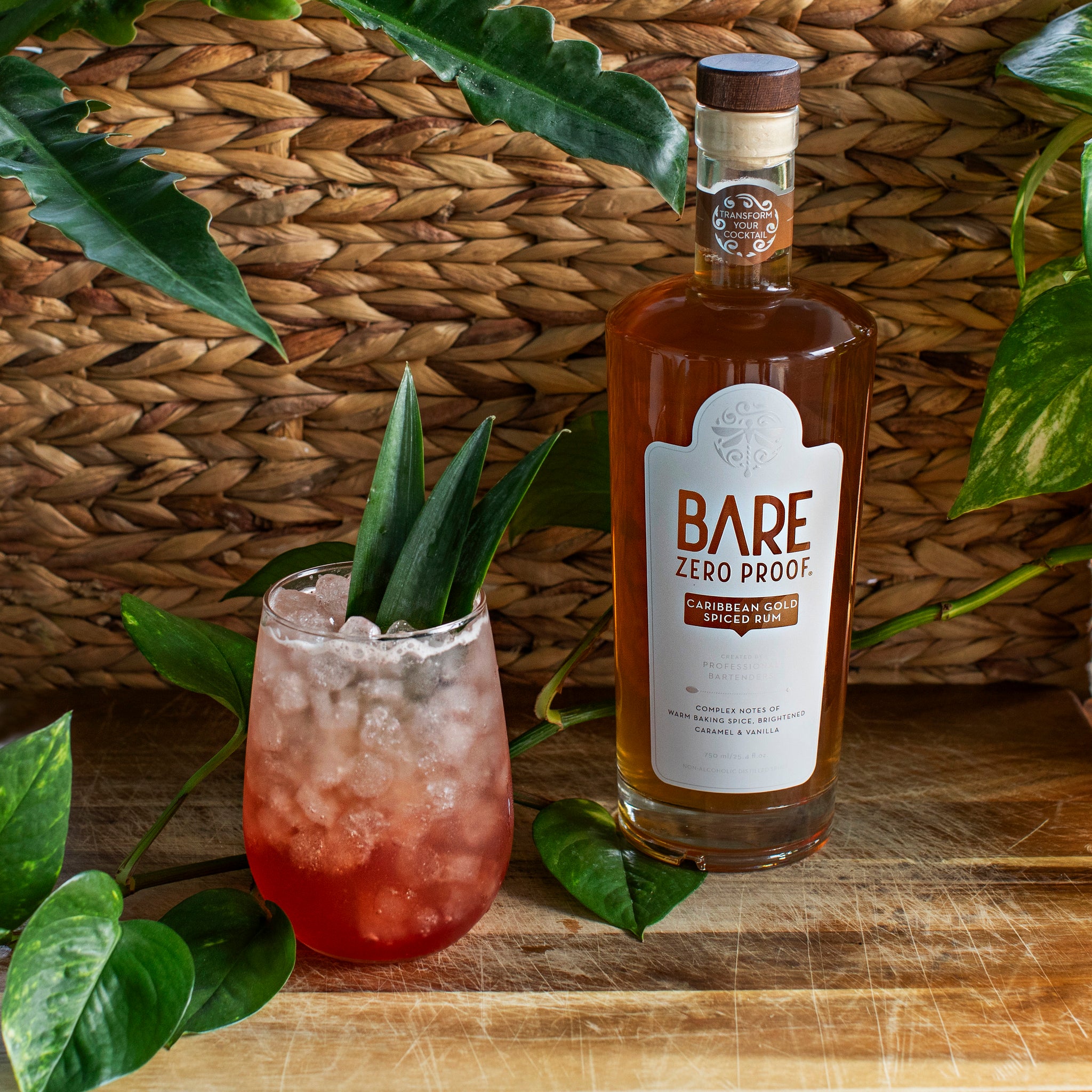 Caribbean Gold Spiced Rum – BARE Zero Proof® Spirits