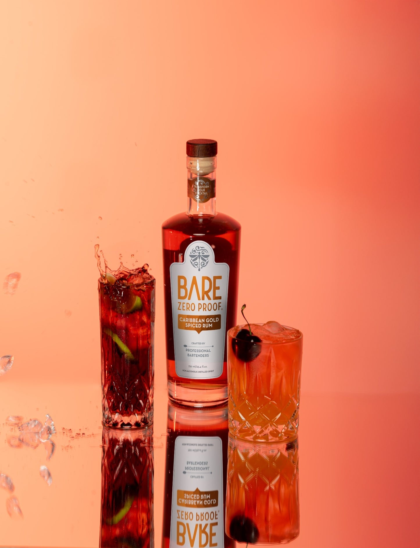 Caribbean Gold Spiced Rum – BARE Zero Proof® Spirits